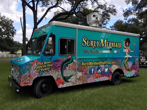 Surly Mermaid Food Truck Menu - Tampa Bay Food Trucks